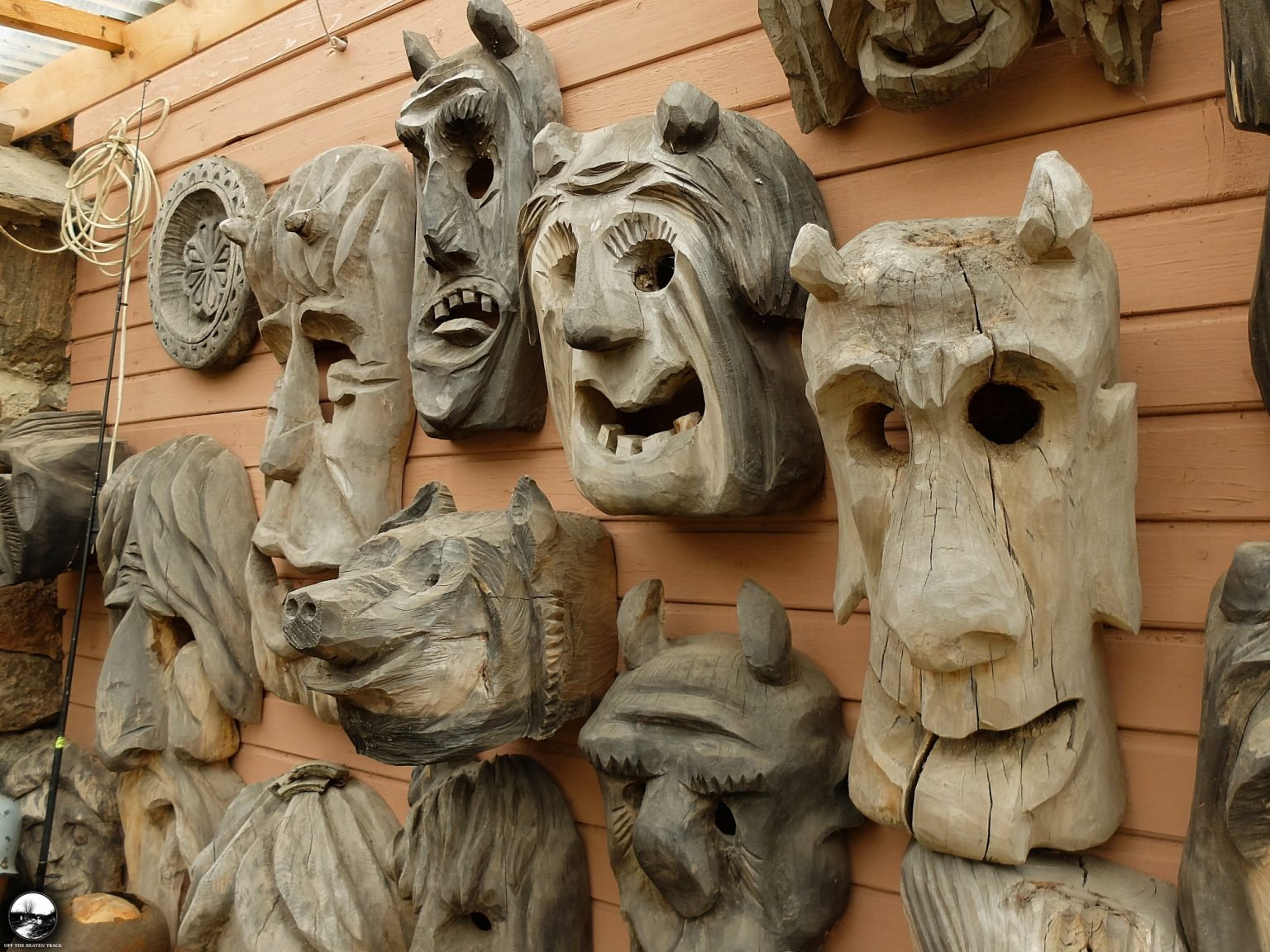 Another Use of Dishes. Visiting the Extraordinary House of Pots [Žagarė ...
