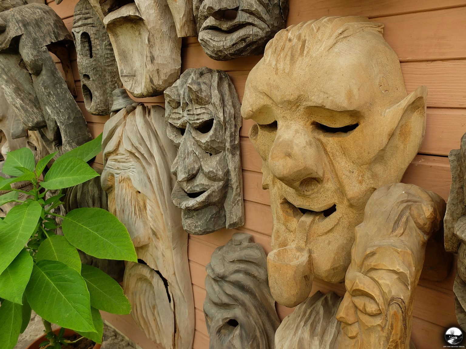 Another Use of Dishes. Visiting the Extraordinary House of Pots [Žagarė ...