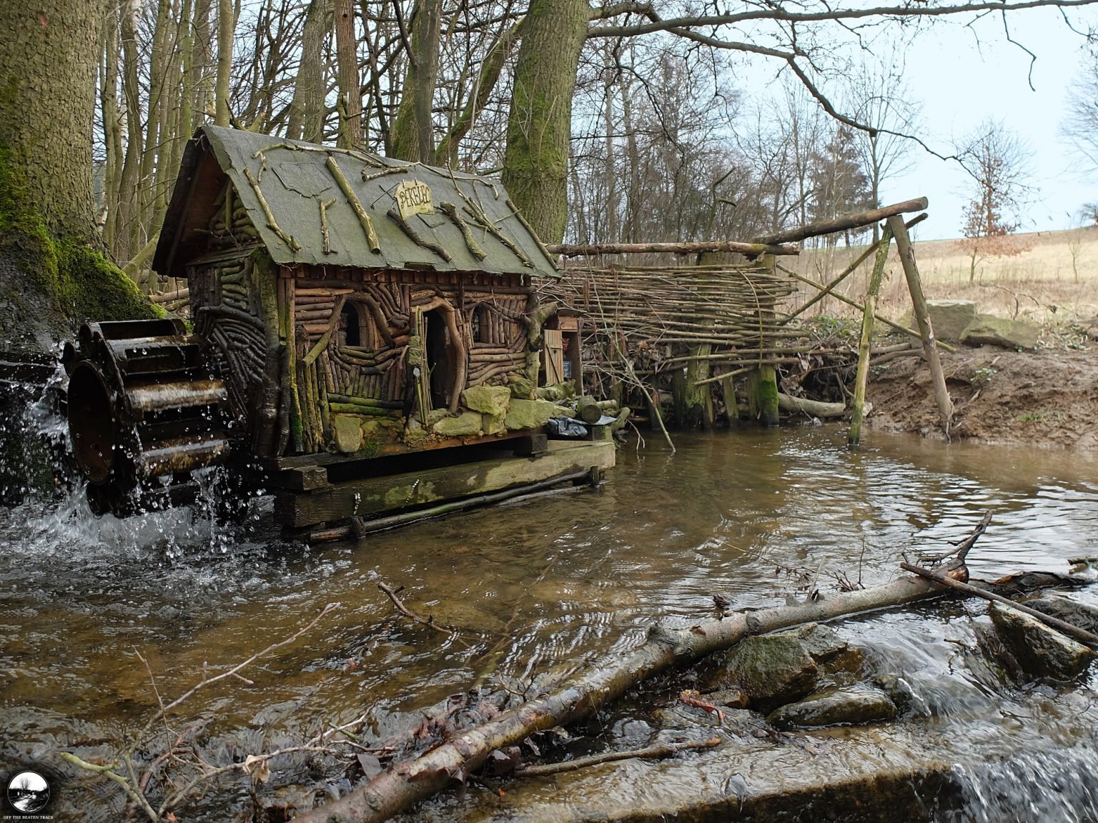 The Power of Water. Moving Miniature Watermills near the Fairytale ...
